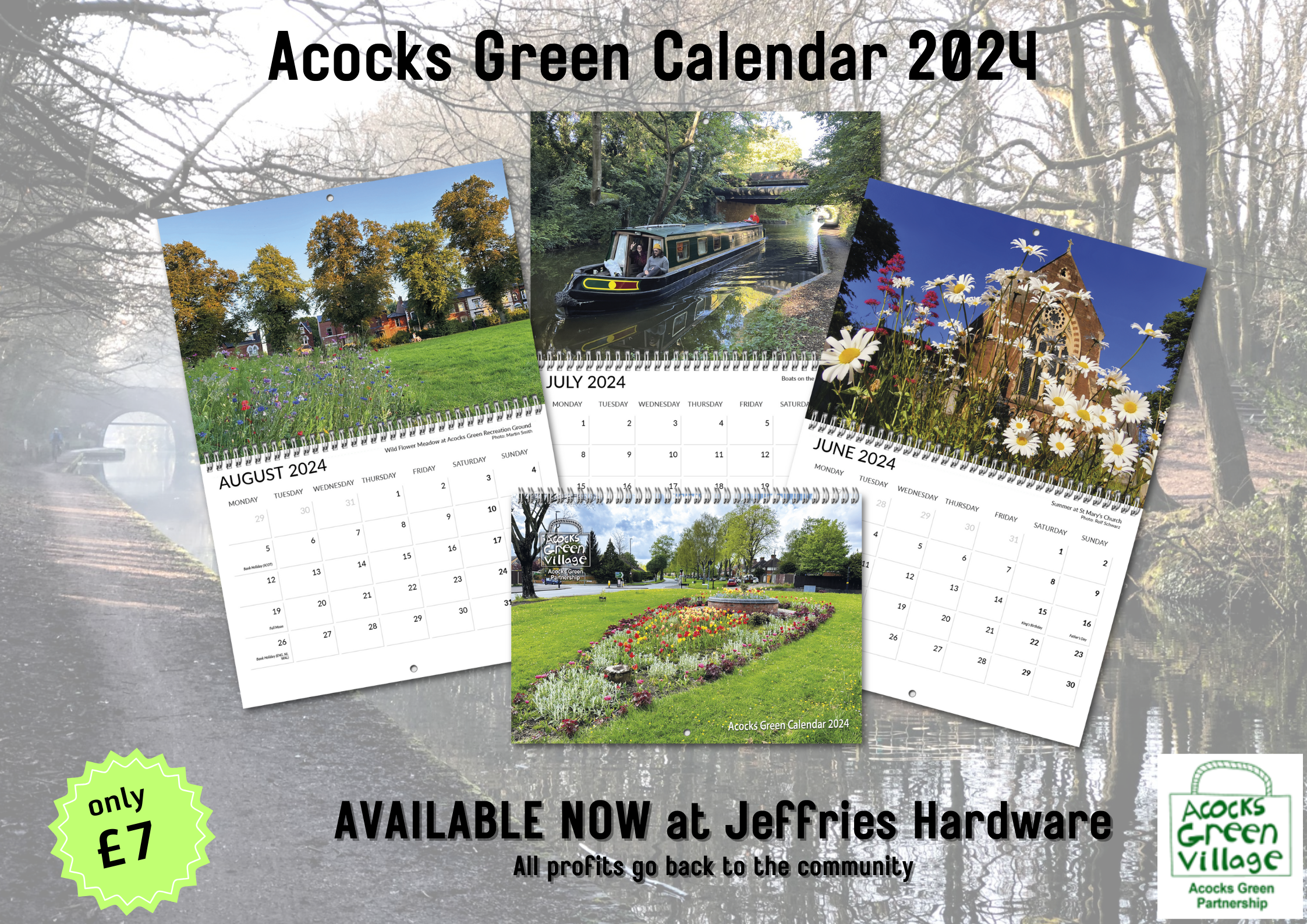 Acocks Green Calendar 2024 ** Now Available** | Acocks Green ...